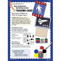 Space Exploration Non Tooling Trading Card Lesson Plan — Tandy Leather ...