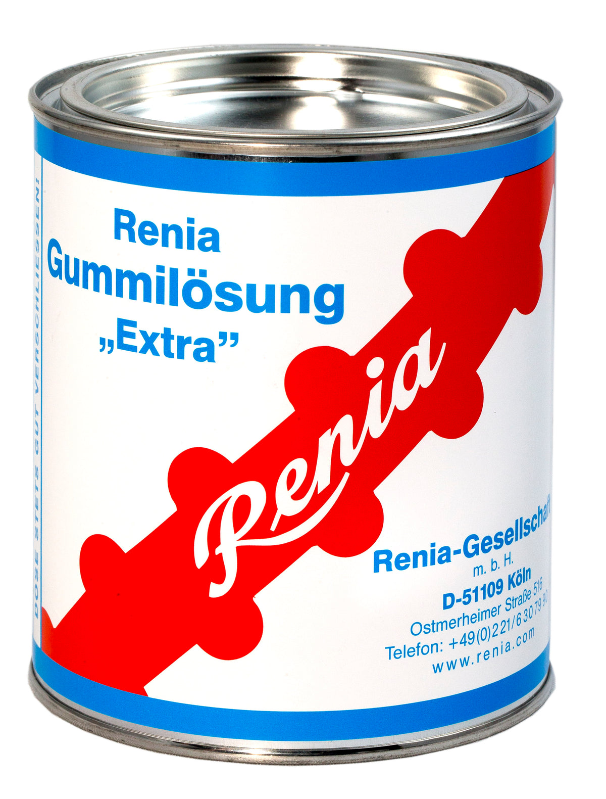 Renia Rubber Cement, solvent base. — Tandy Leather Europe